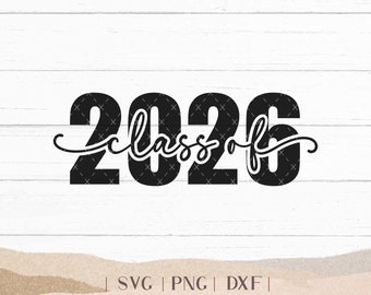 Class of 2026 Senior Volleyball Graduation Svg, Dxf, Png, Sublimation ...