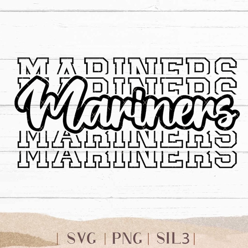 Seattle Mariners Svg - Etsy