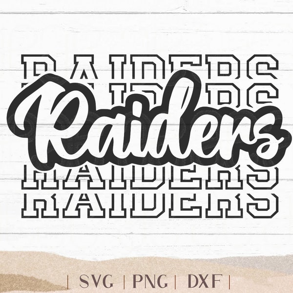 Raiders Svg - Etsy