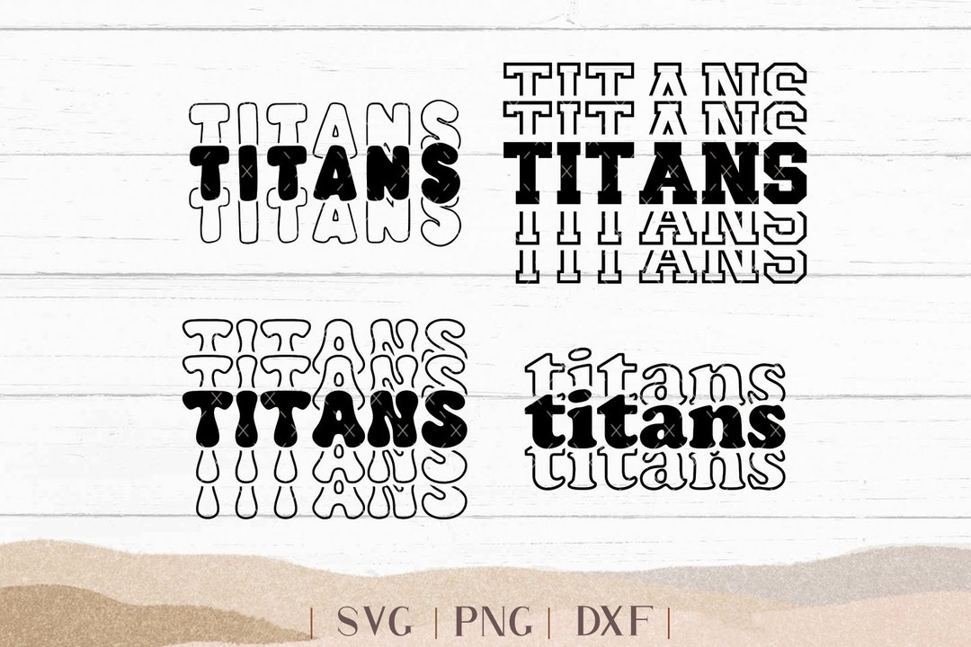 Titans SVG - Titans Bundle - School Spirit SVG - Titans Cheer Football ...