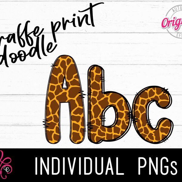 Giraffe Print - Etsy