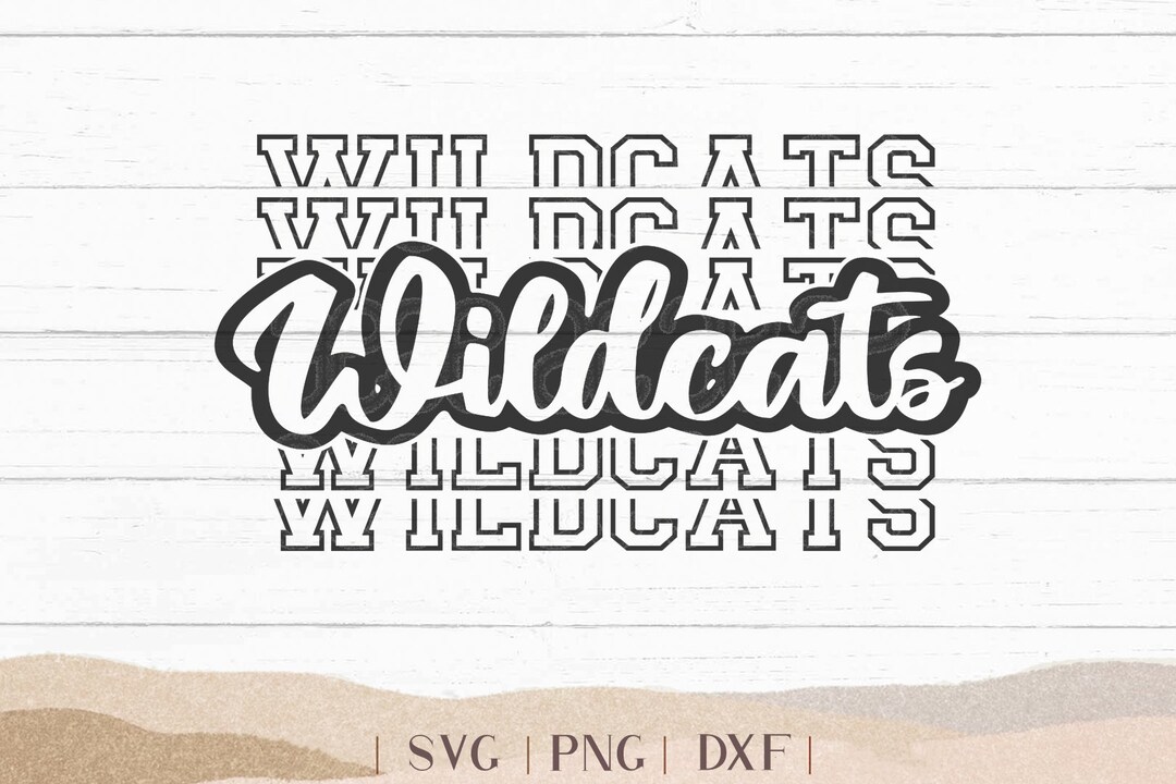 Wildcats SVG - Wildcats Bundle - School Spirit SVG - Wildcat Pride ...