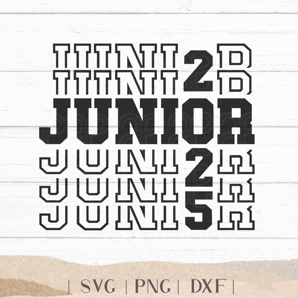 2025 Junior Svg - Etsy