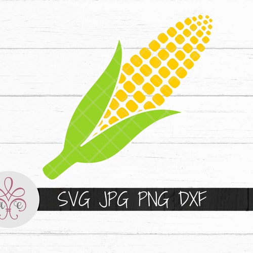 Corn SVG DXF Thanksgiving Cut File Corn Husk Design Fall - Etsy