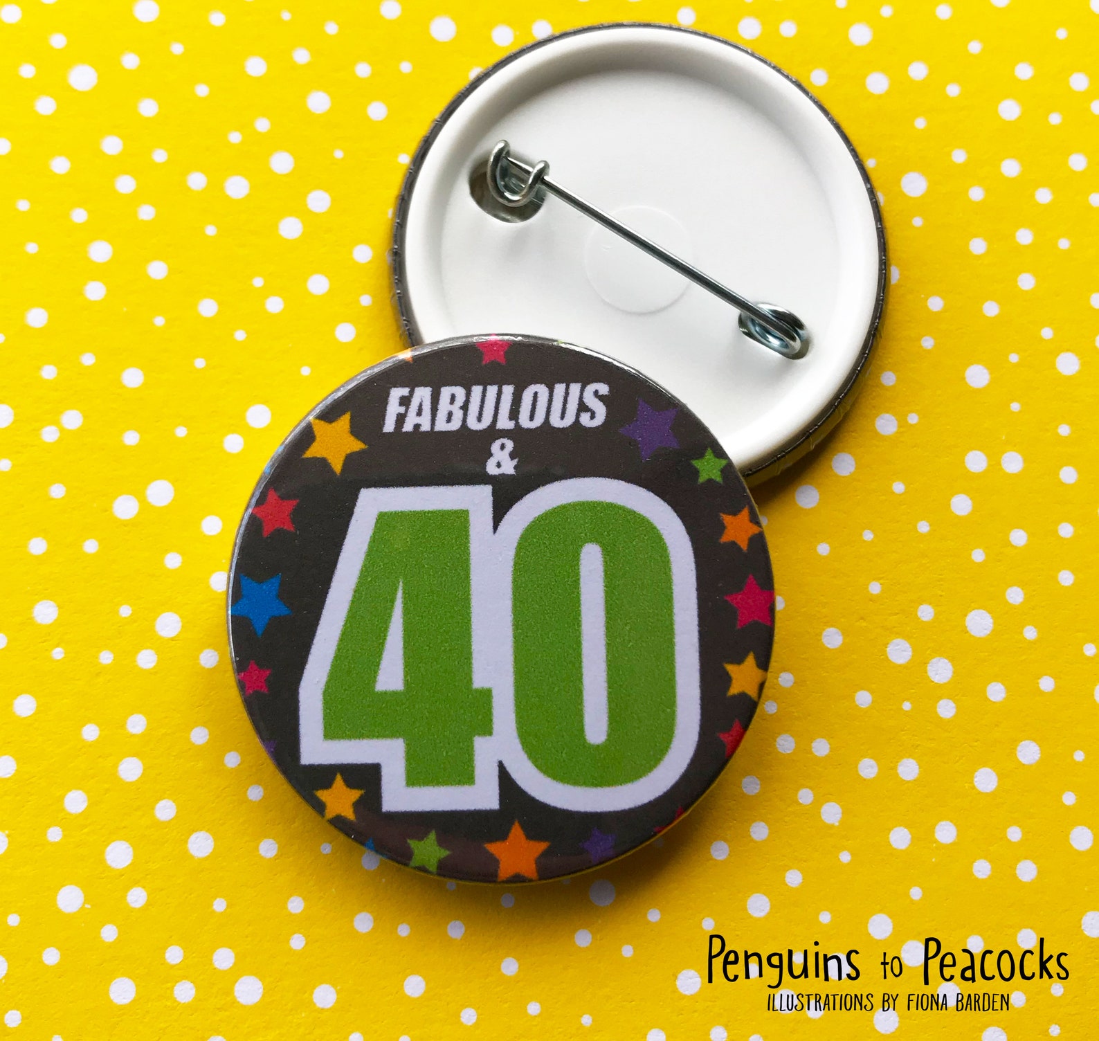 Birthday Badge. Adult Birthday Button Badge. 30th Birthday - Etsy