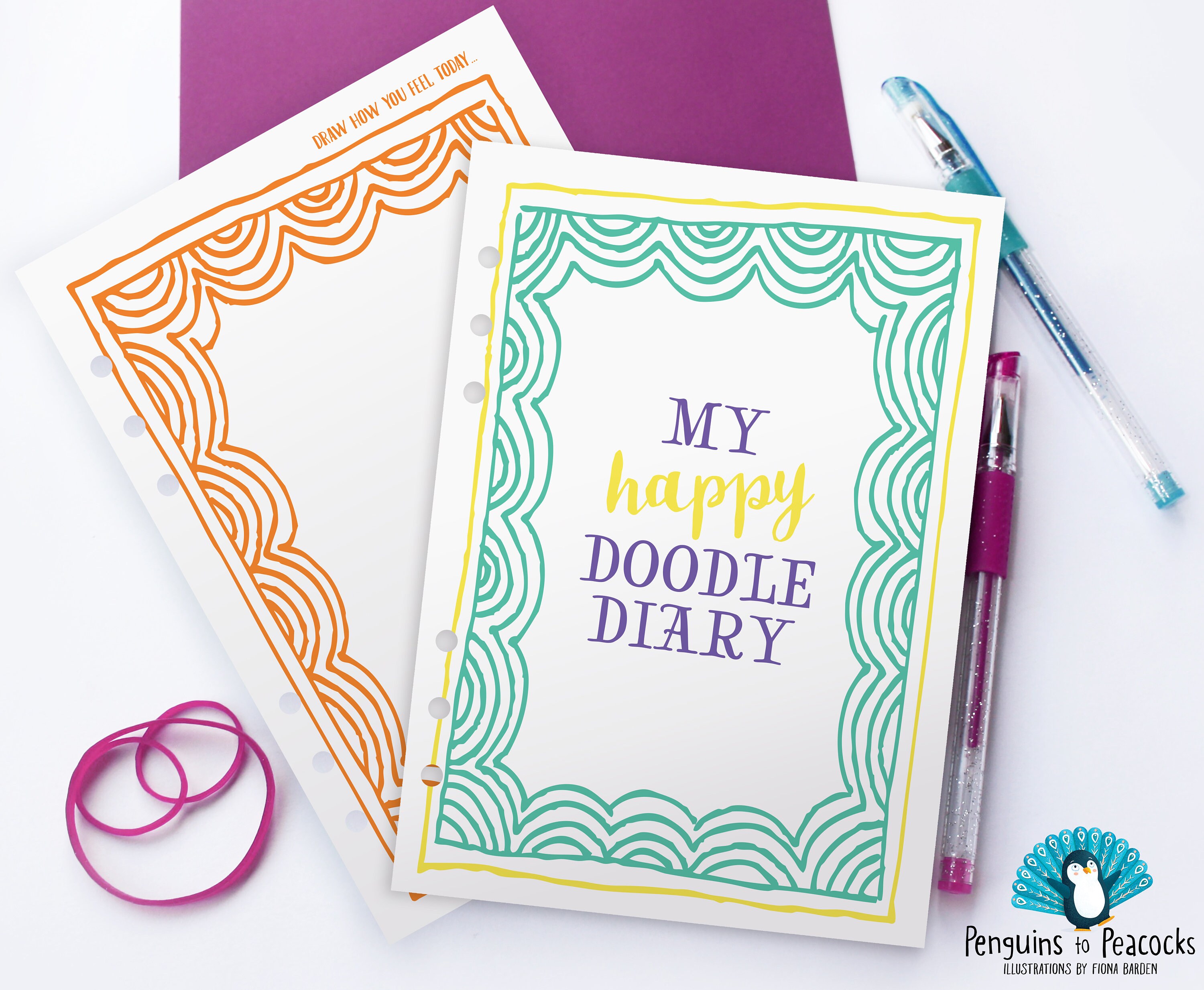 Printable Children's Positive Mindset Happiness Journal. - Etsy UK