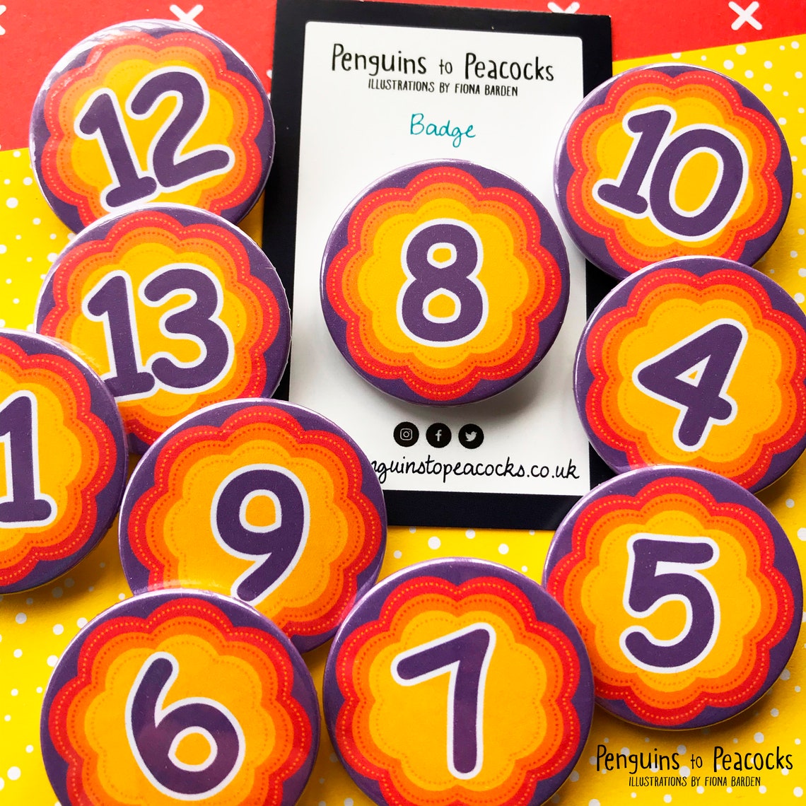 Children's Birthday Age Badge. Kid's Birthday Button - Etsy