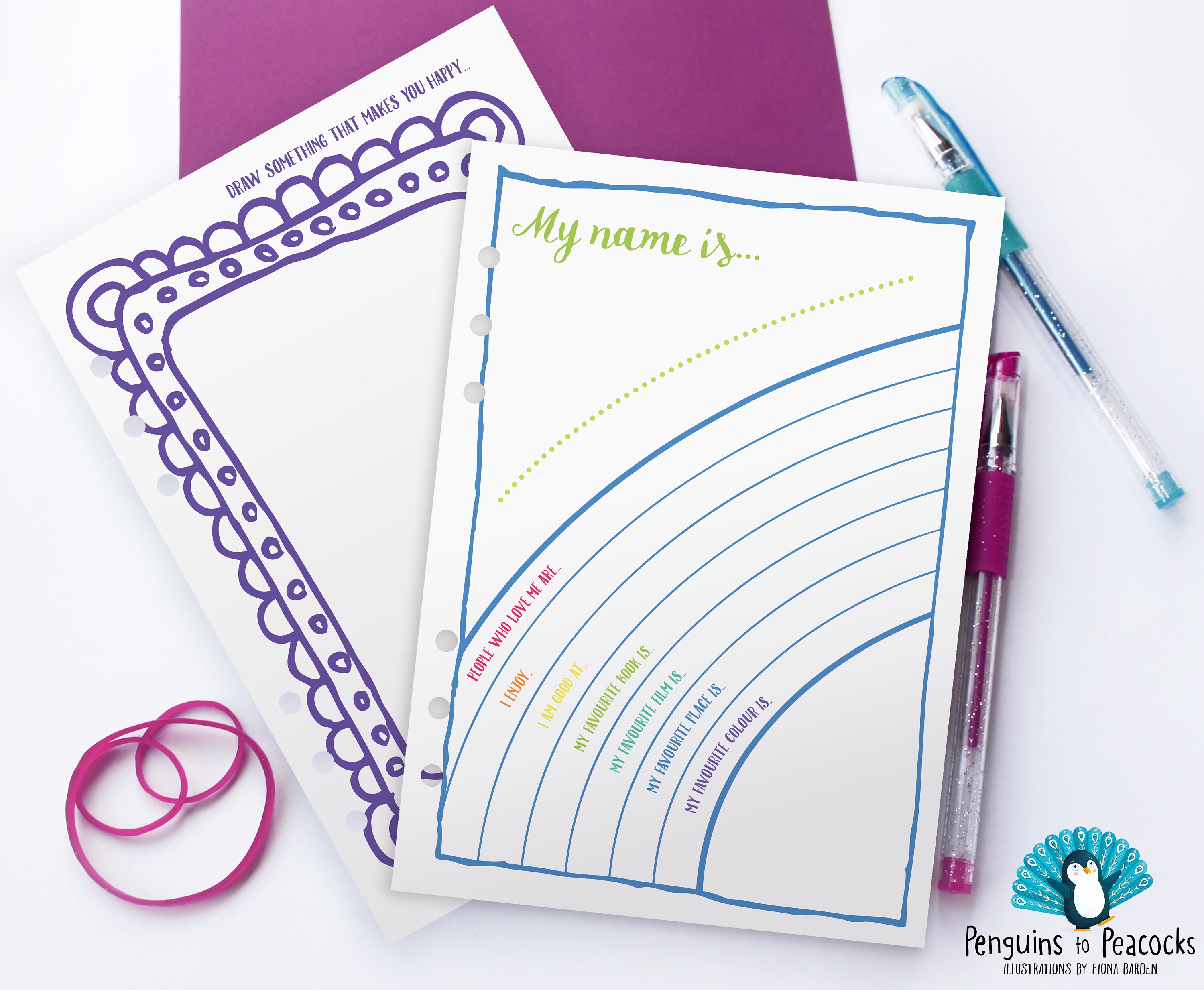 Printable Children's Positive Mindset Happiness Journal. - Etsy UK