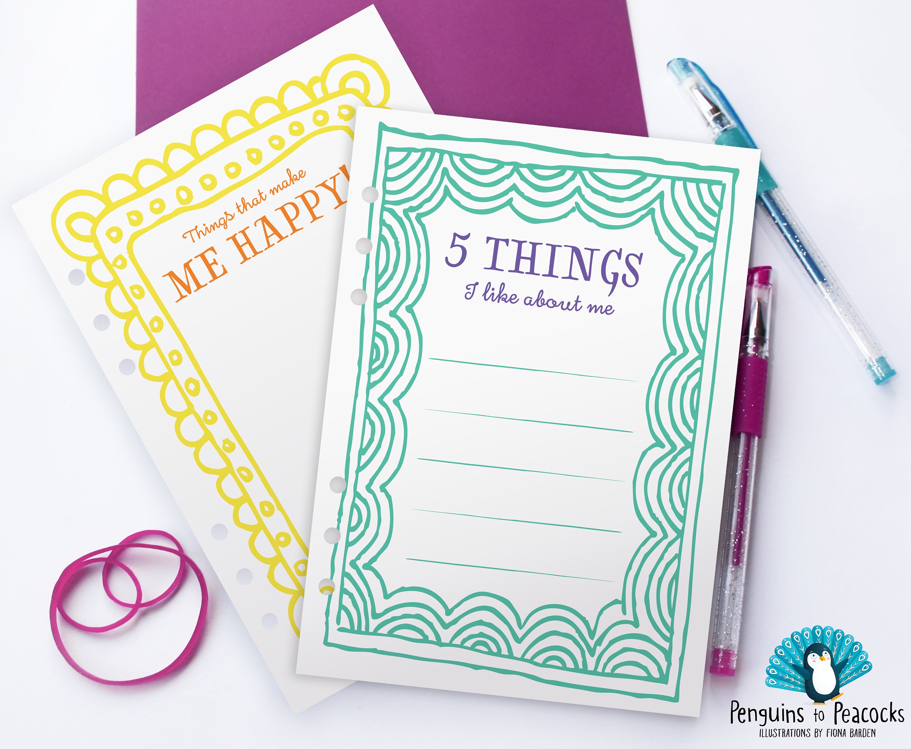 Printable Children's Positive Mindset Happiness Journal. - Etsy UK