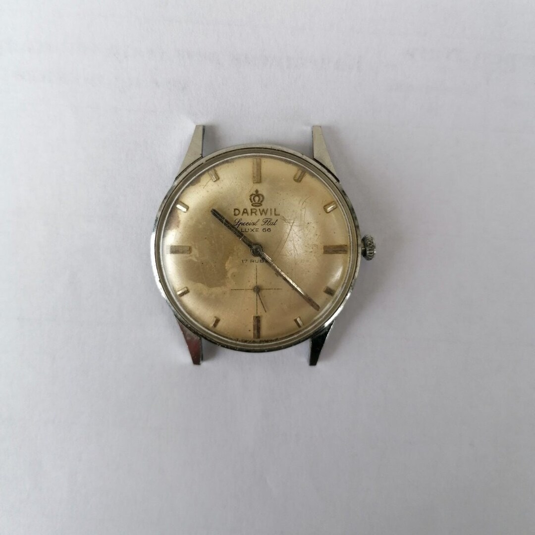 Vintage Swiss Watch, Mechanical Watch Darwil SPECIAL FLAT LUXE 66 - Not ...