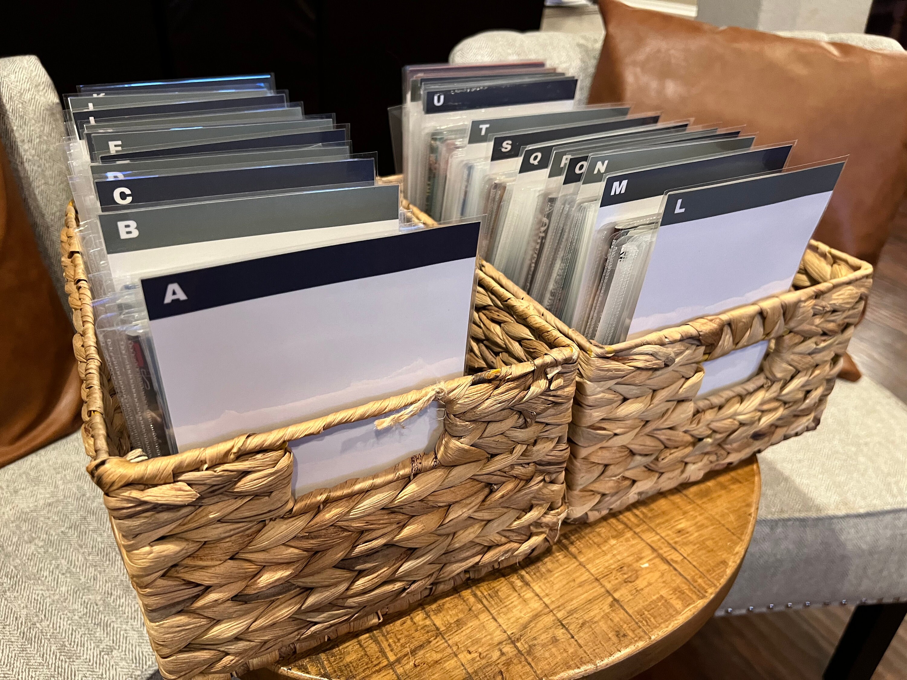 Printable DVD Alphabetical Tabs for DVD Storage Sleeves (digital ...