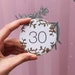 30th Badges - Birthday Badge - Birthday 30th Badge - Eucalyptus Pins ...