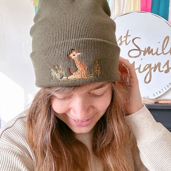 Giraffe Hat - Etsy