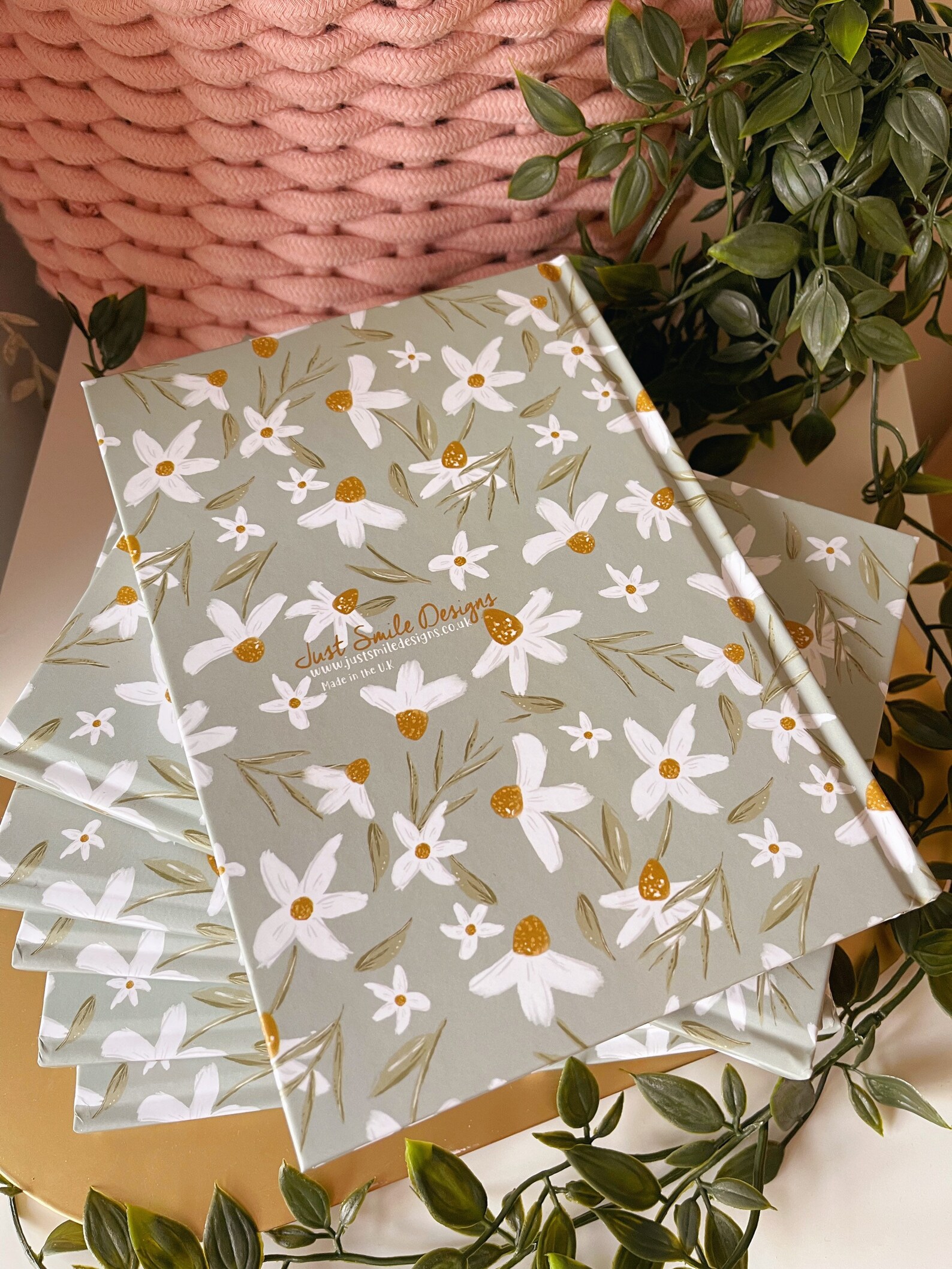 Daisy Hardback Notebook Floral Journal Hardback Journal - Etsy