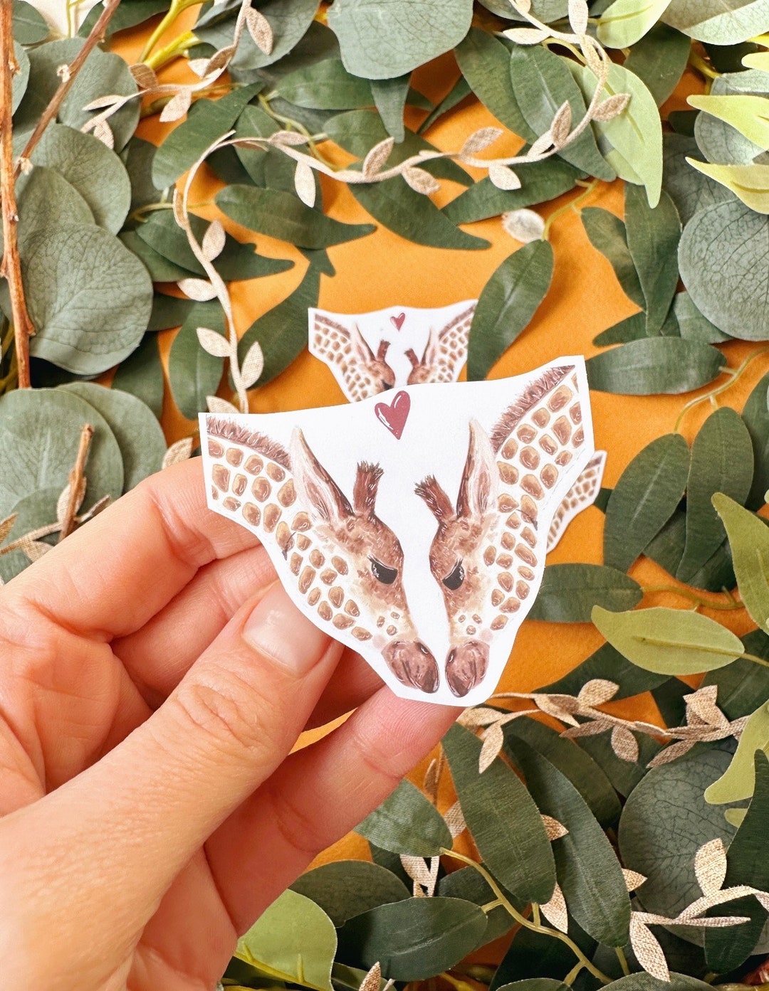 Giraffe Sticker - Giraffe Sticker Pack- Vinyl Stickers - Giraffe Gift ...