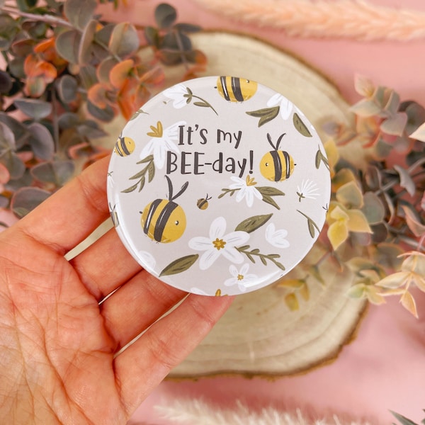 Bee Badge - Etsy
