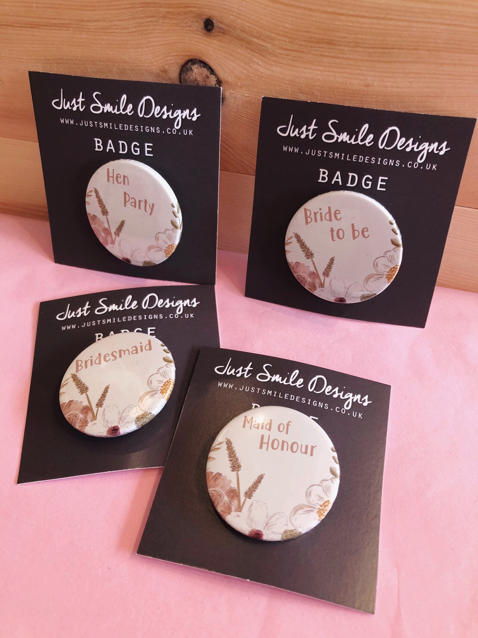 Hen Party Badges - Bridal Party Badge - Bride to Be Badge - Hen Party ...