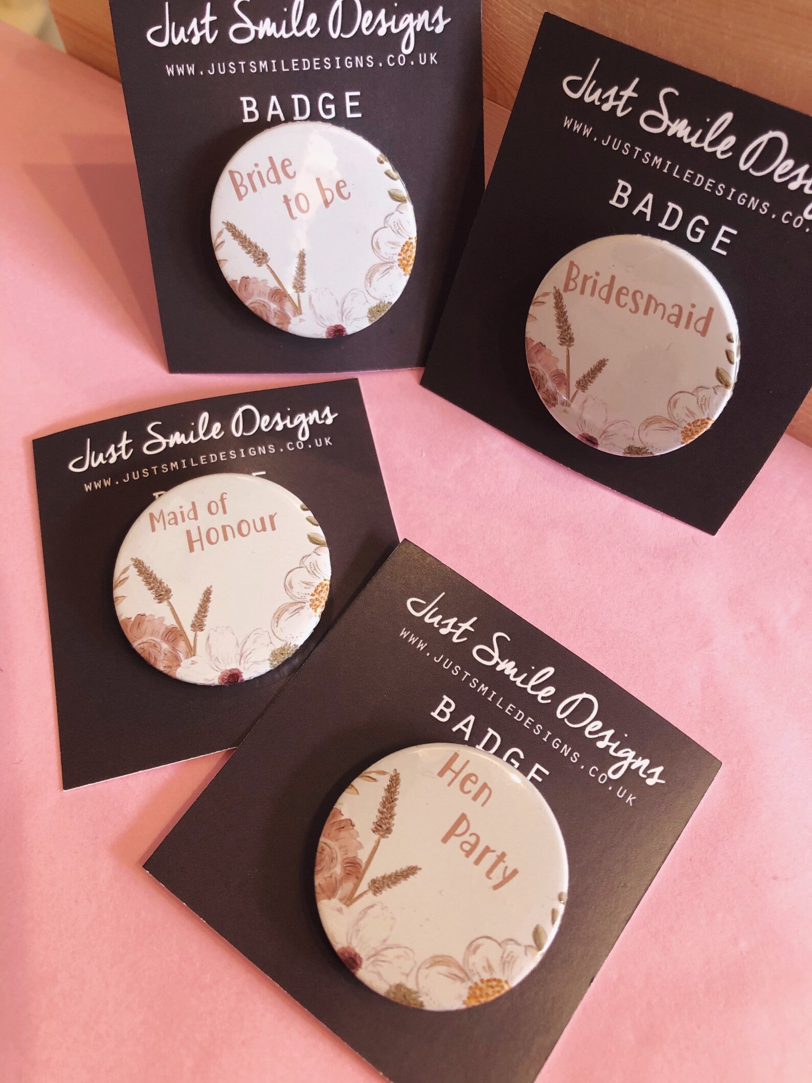 Hen Party Badges - Bridal Party Badge - Bride to Be Badge - Hen Party ...