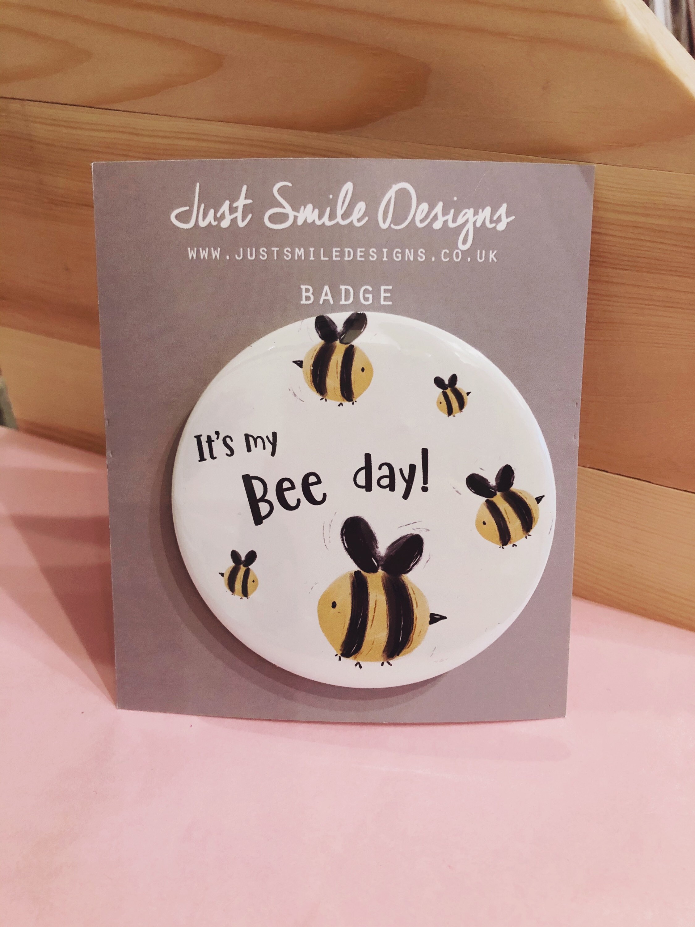 Bee Badges Birthday Badge Birthday Bee Badge Bee Pins | Etsy UK