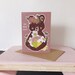 Bear Get Well Card Get Well Card Bear Card Bear With - Etsy