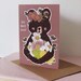 Bear Get Well Card Get Well Card Bear Card Bear With - Etsy