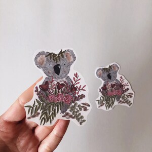 Koala Sticker Koala Sticker Pack Vinyl Stickers Koala | Etsy