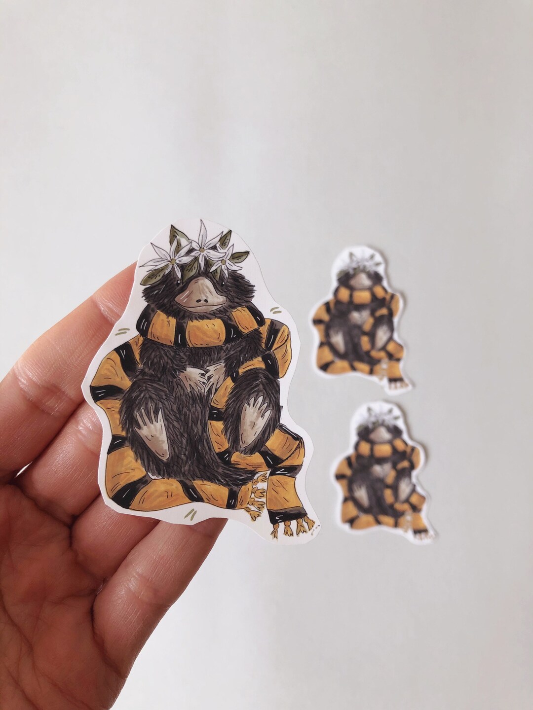 Platypus Sticker - Niffler Sticker Pack- Vinyl Stickers - Magical ...