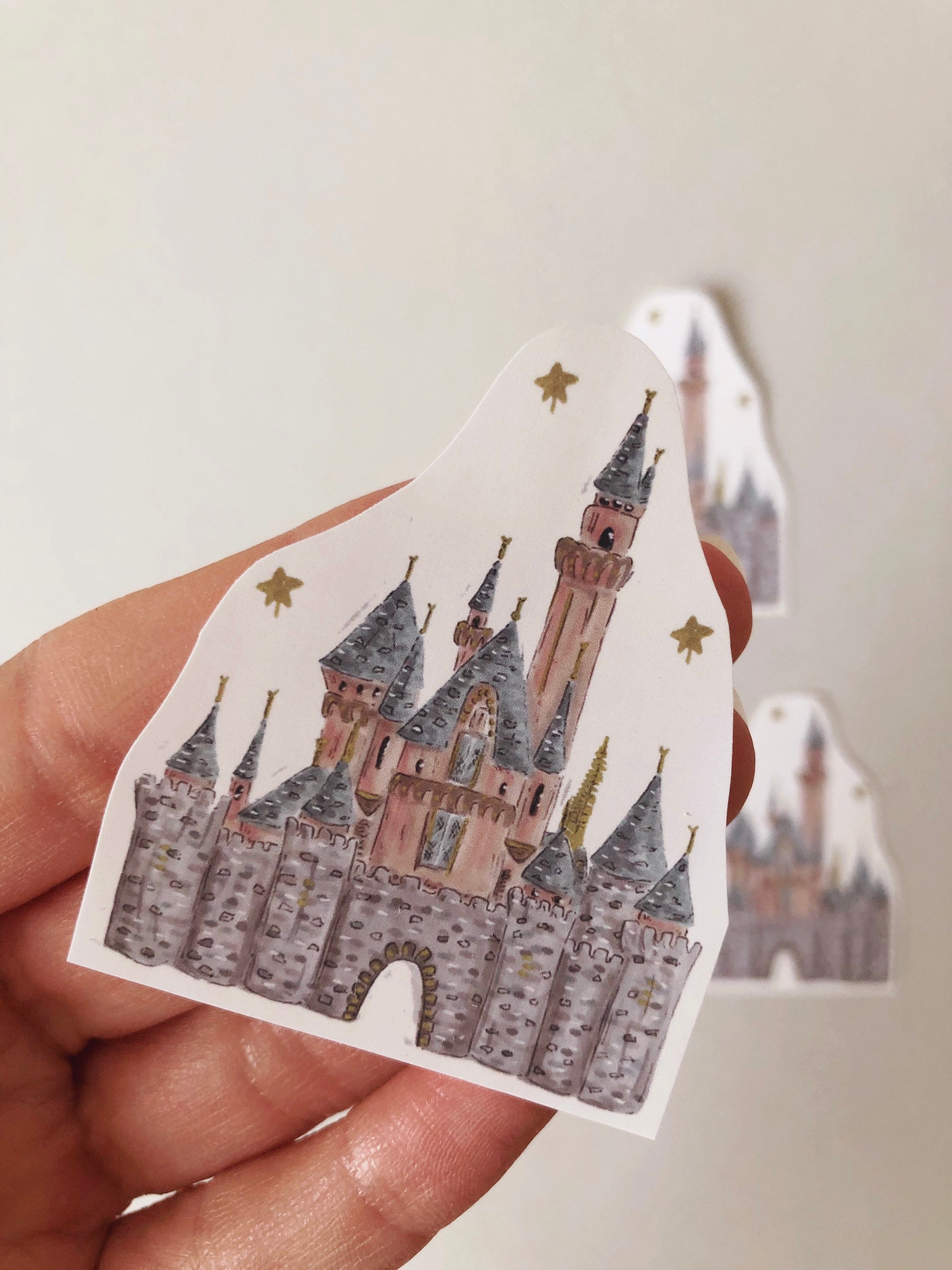 Magical Castle Sticker Castle Sticker Planner Sticker | Etsy