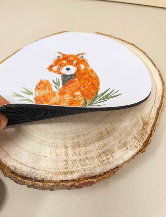 Red Panda Mousemat Red Panda Mousepad Cute Desk - Etsy