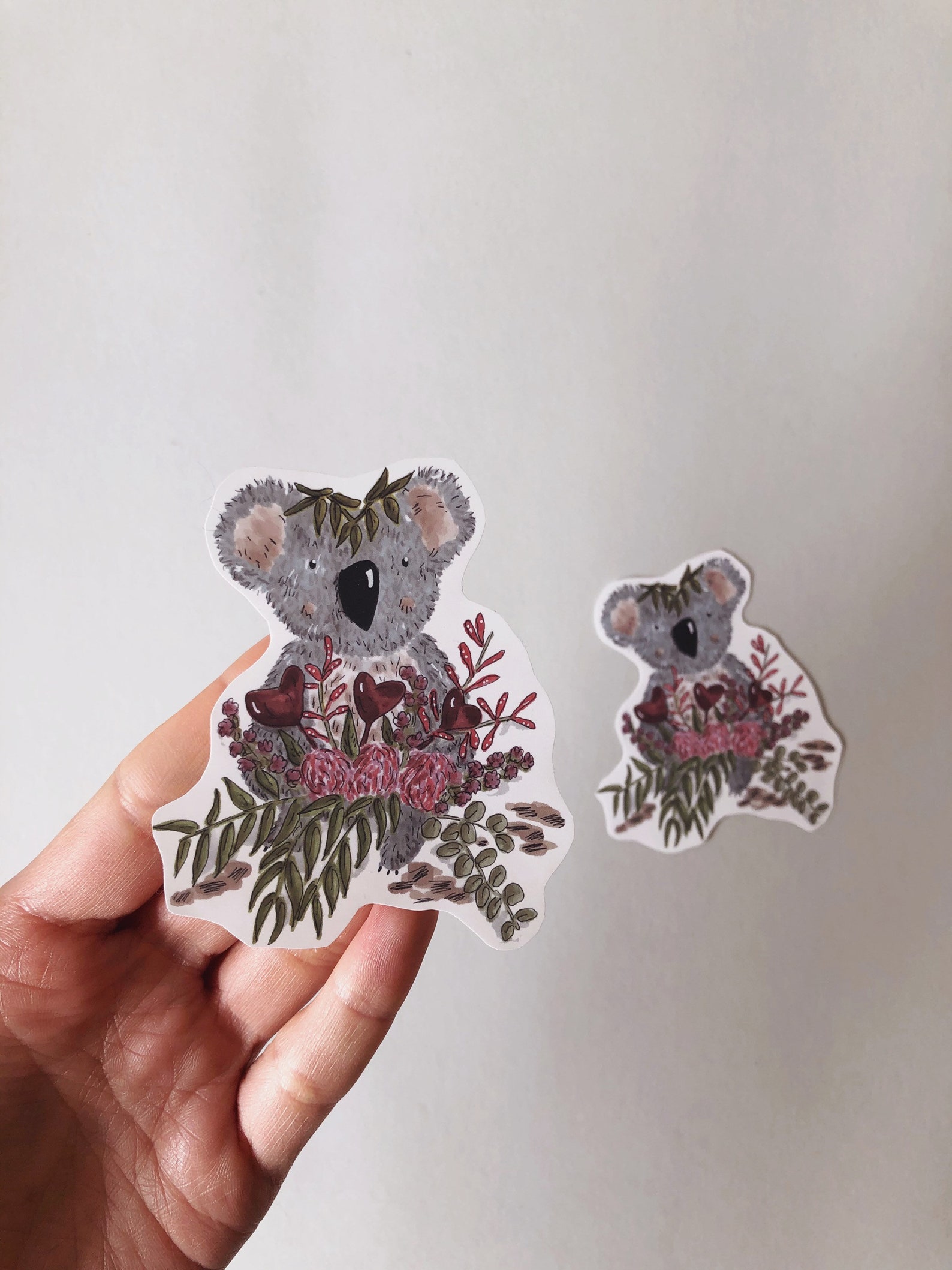 Koala Sticker Koala Sticker Pack Vinyl Stickers Koala | Etsy