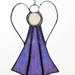 Stained Glass Angel Sun Catcher Christmas Ornament - Etsy