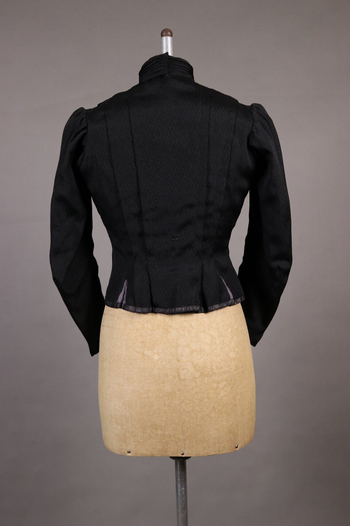 Vintage 1800's Victorian Jacket 1889 Victorian Black | Etsy