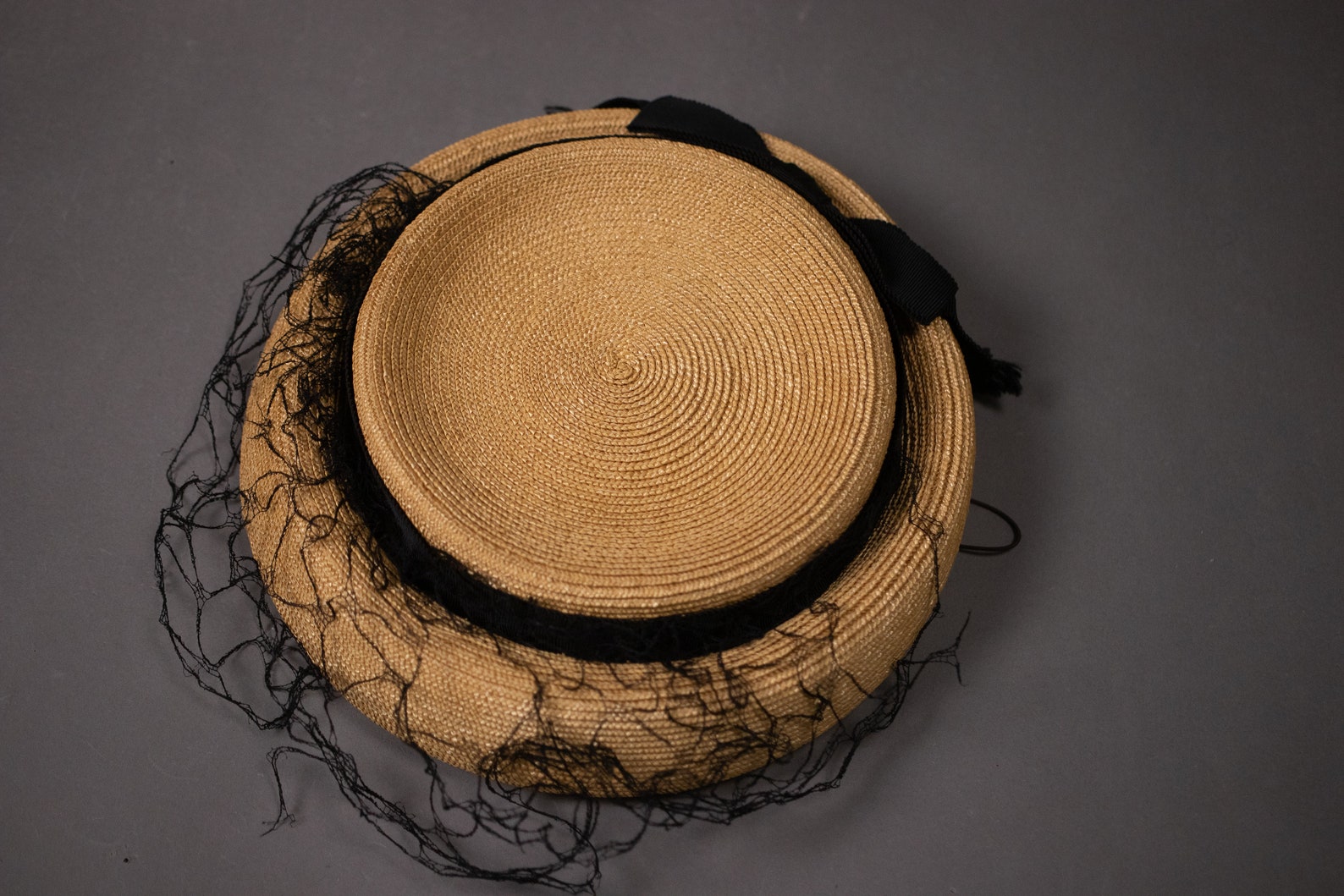 1950's Side Straw Hat 50's Straw Elegant Summer Hat - Etsy