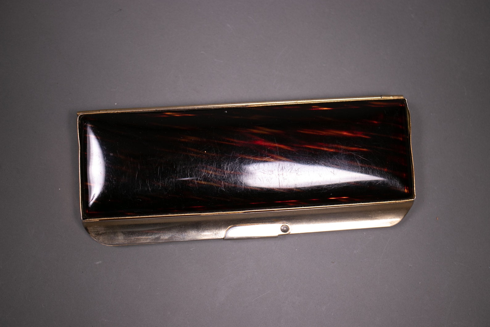 1940's Brown Translucent Lucite Clutch Translucent | Etsy