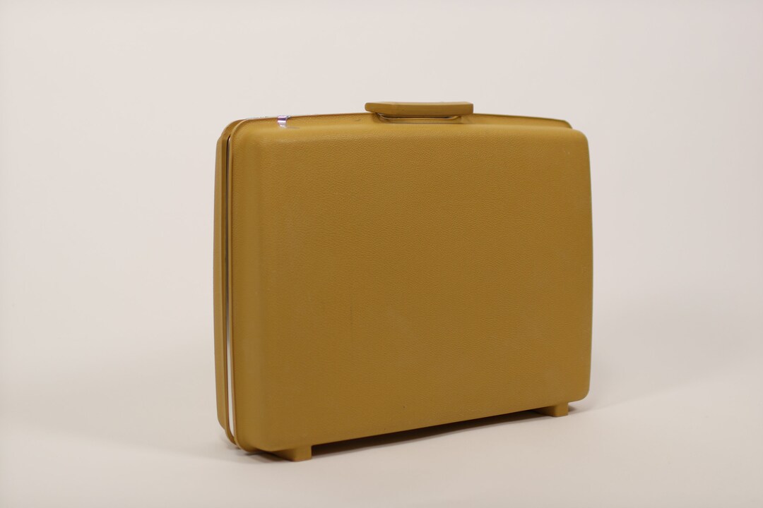 1960s Mustard Yellow SAMSONITE Suitcase - Etsy
