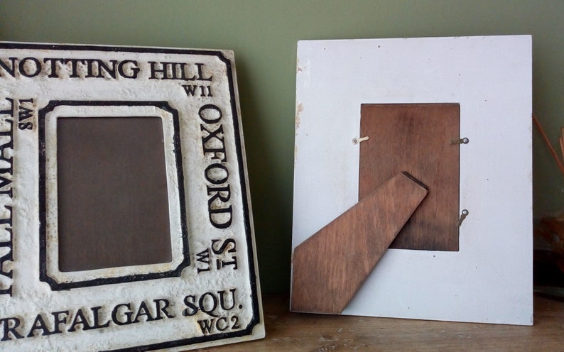 Pair of Large Vintage Quirky Photo Frames London Theme / | Etsy
