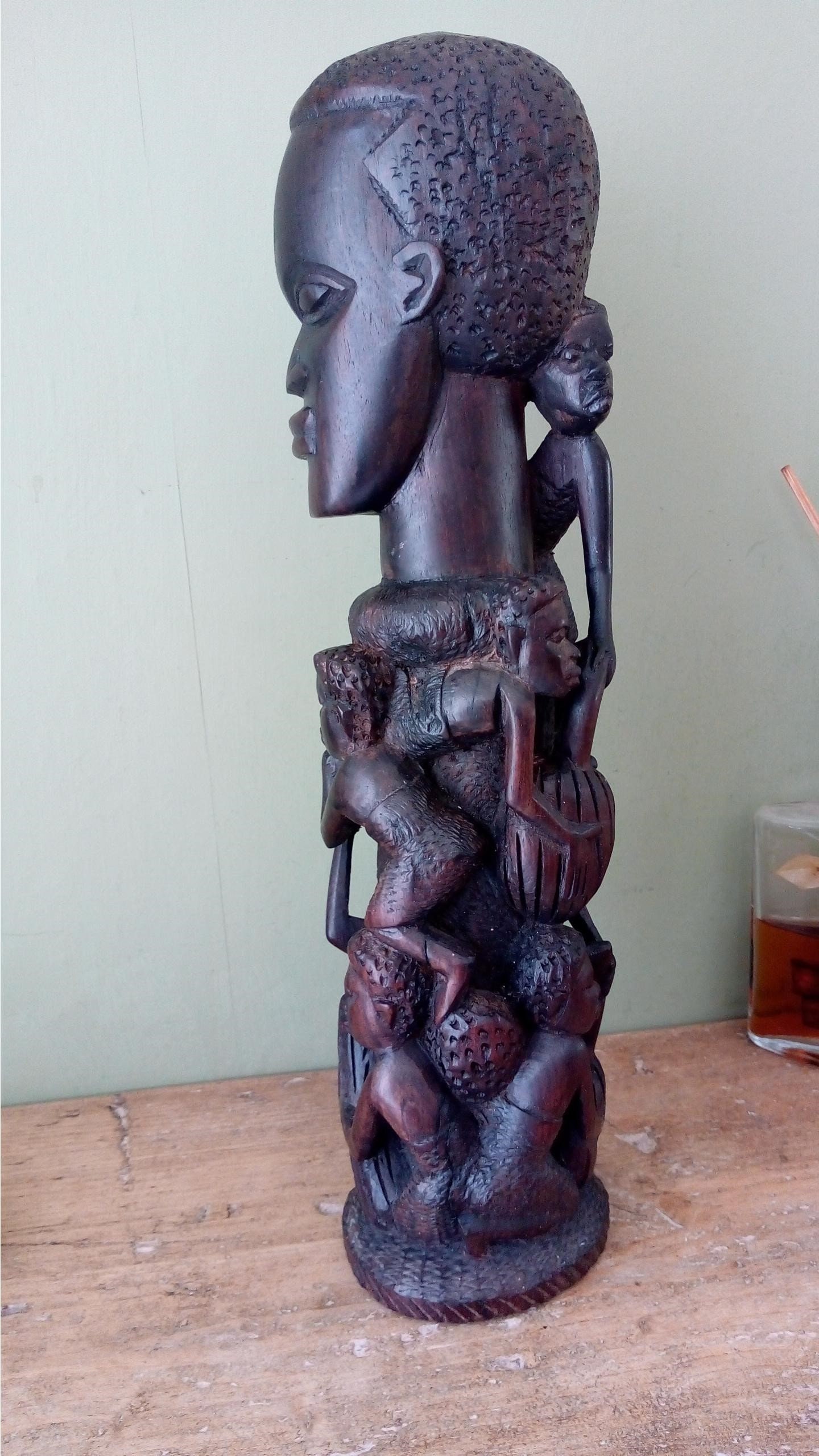 Antique Makonde Ebony Carved Wood Tree of Life / African | Etsy
