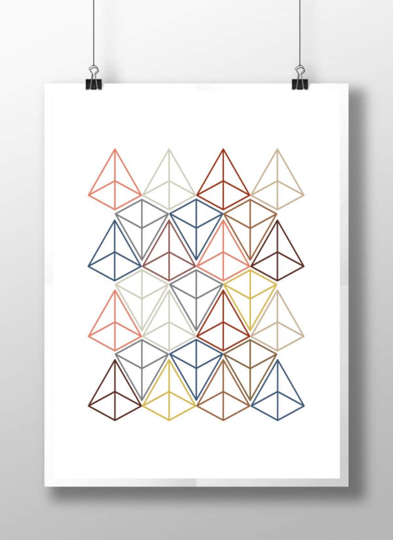 Line Art Print,colorful Art,simple Art,minimalist Art,line Drawings ...