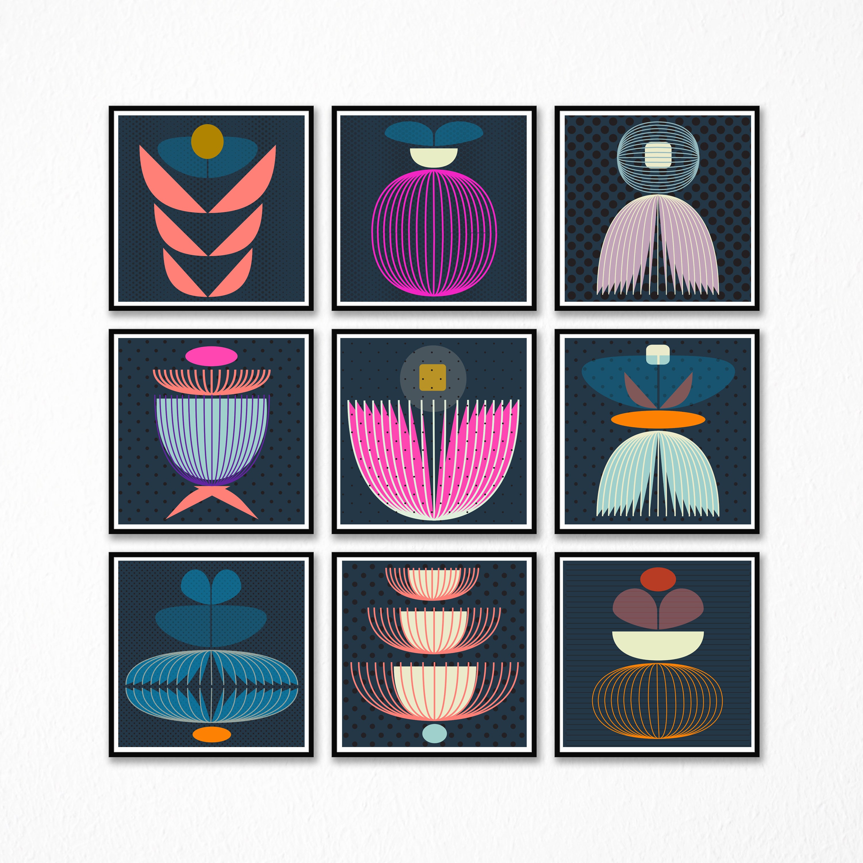 Folk Art Printscandinavian Artsquare Art Printsart Print Etsy folk-art-printscandinavian-artsquare-art-printsart-print-etsy