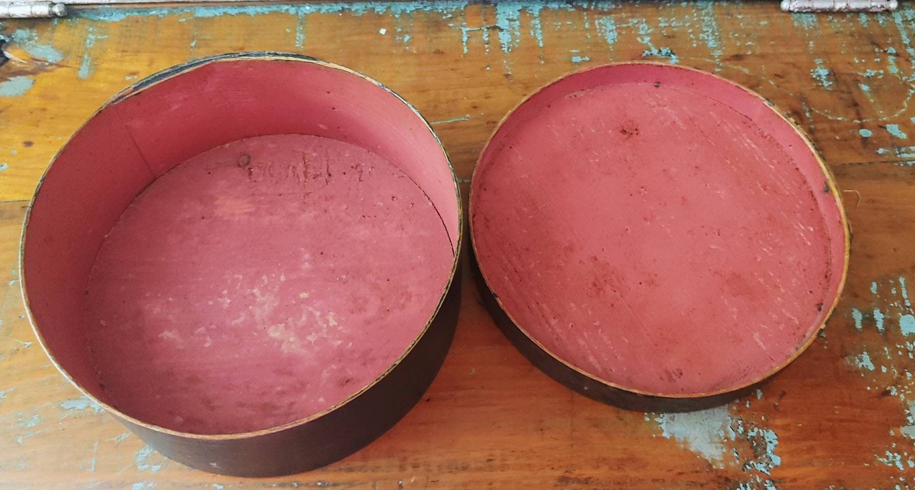 Antique Primitive Pantry Box, Antique Bentwood Box, Pantry Box, Antique Handpainted, Antique ...