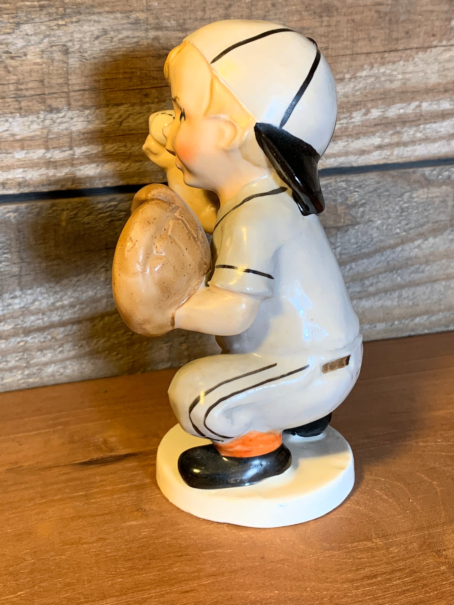Vintage Ceramic 1956 Napco Baseball Player Child Figurine, C1836/1A - Etsy