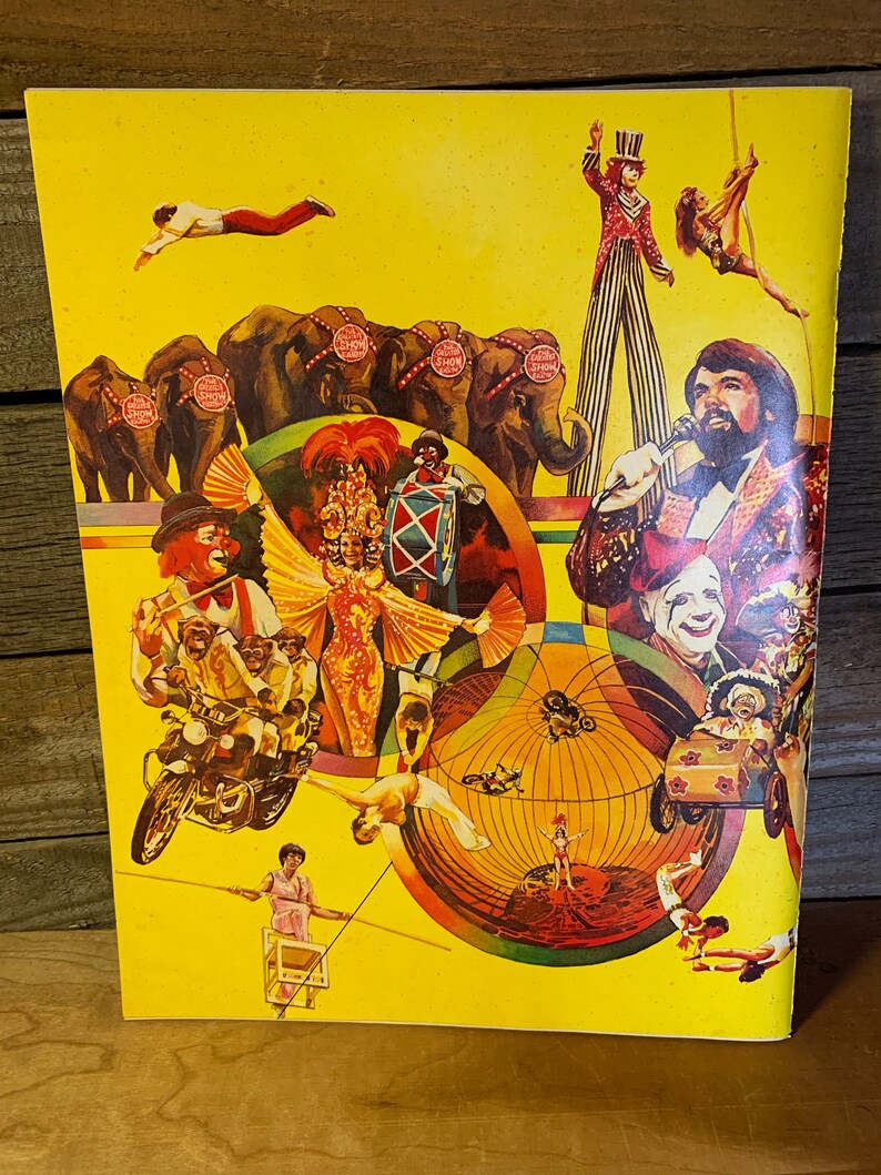 1979 Ringling Bros And Barnum And Bailey Circus Program With Etsy