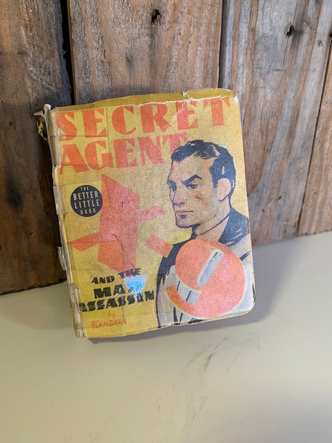 Vintage ‘secret Agent X-9 and the Mad Assassin’ the Better Little Book ...