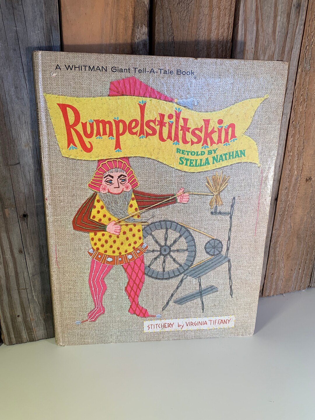 Vintage Childrens Book, rumpelstiltskin , Retold by Stella Nathan ...
