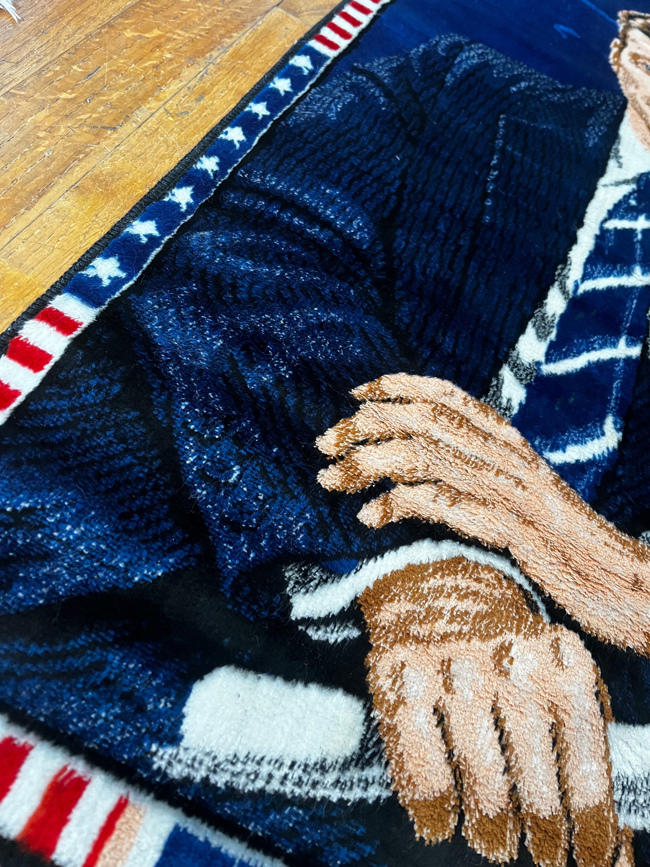 Vintage JFK Banner, Made in Italy - Etsy