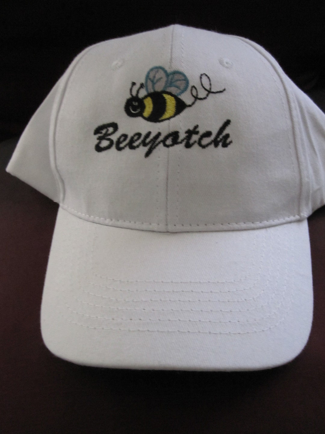 Beeyotch Embroidered Baseball Style Cap - Etsy