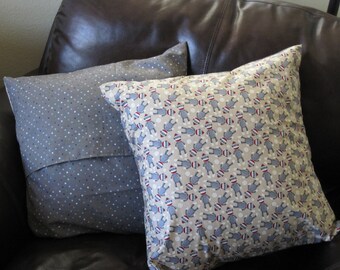 Retro Coffee Pot Coffee Carafe Pillow Cover With Coordinating Fabric ...