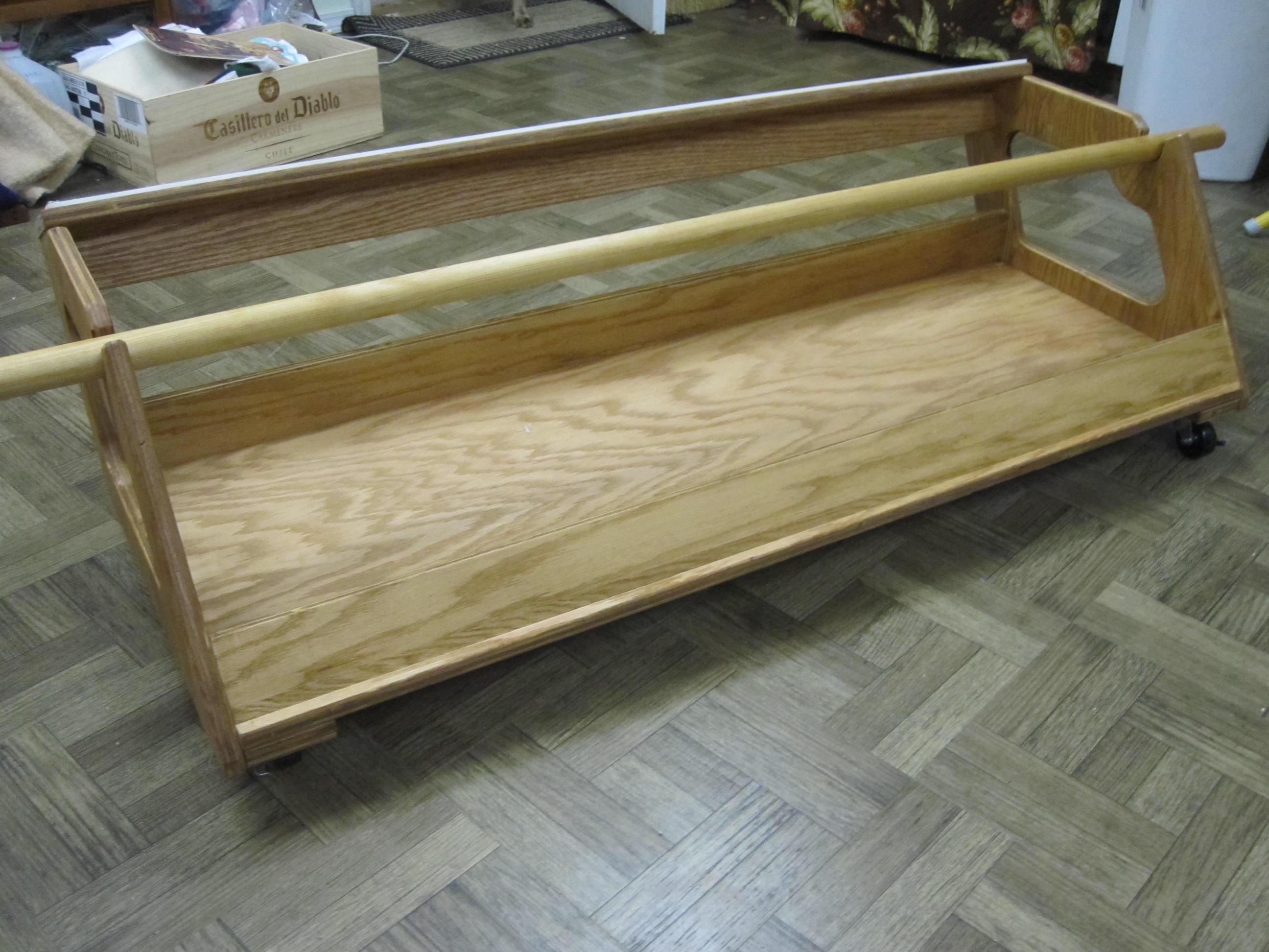 Batting Rack Blueprints for Under Table Rack Plans Batting Roll Storage ...