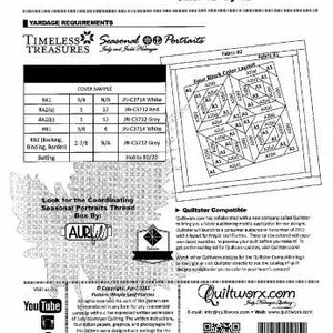 Maple Leaf Flurries Foundation Paper Piecing by Quiltworx - Neimeyer - Etsy