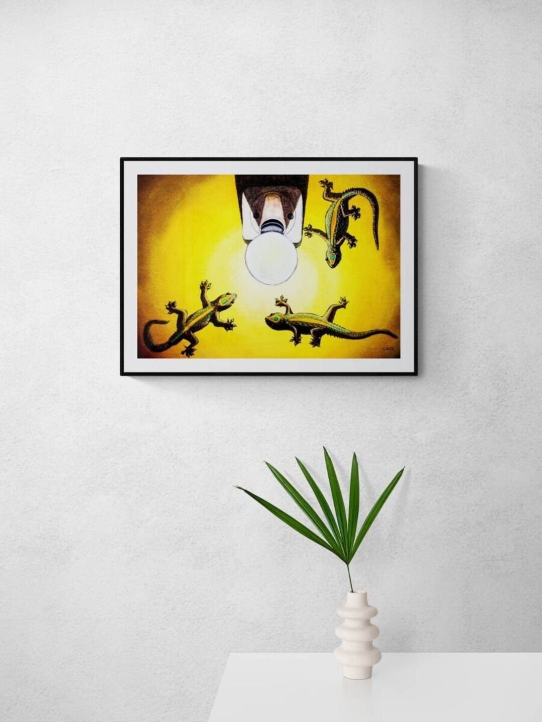 Gecko Poster, Leopard Gecko Print, Lizard Wall Art, Reptile Lover Gift ...